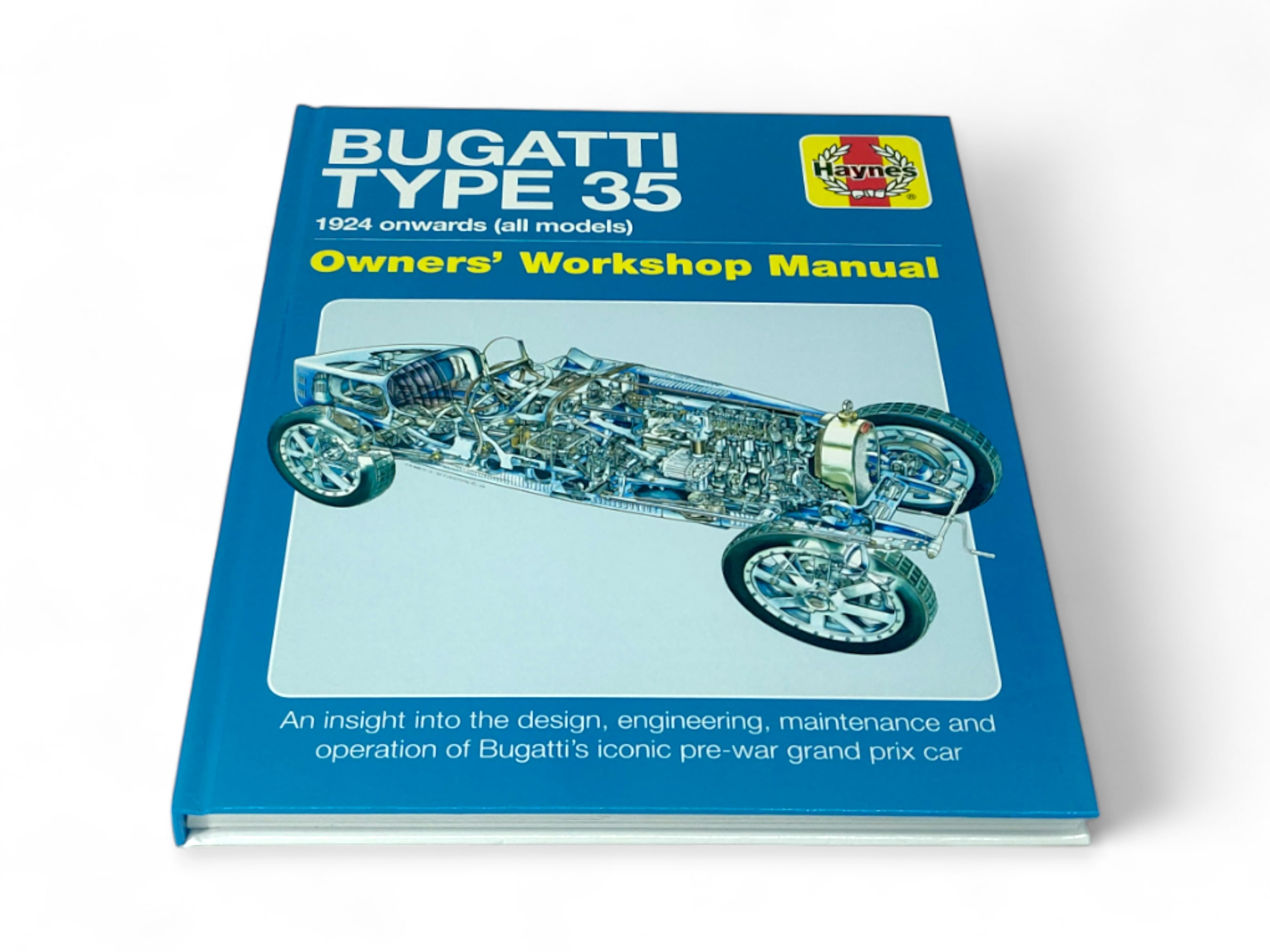 BUGATTI TYPE 35 OWNERS' WORKSHOP MANUAL - Libro di Parker Chas
